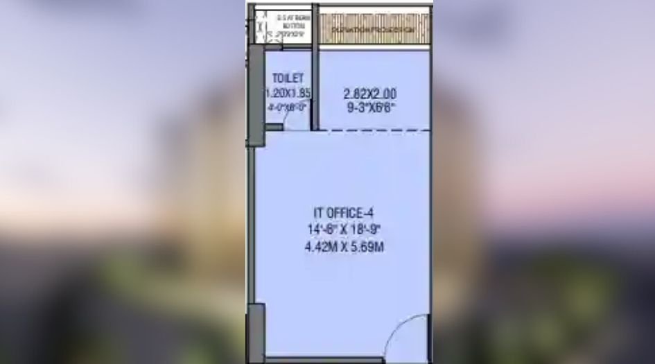 JVM Hive at Wagle Estate - commercial offices at ₹ 49 Lacs*
